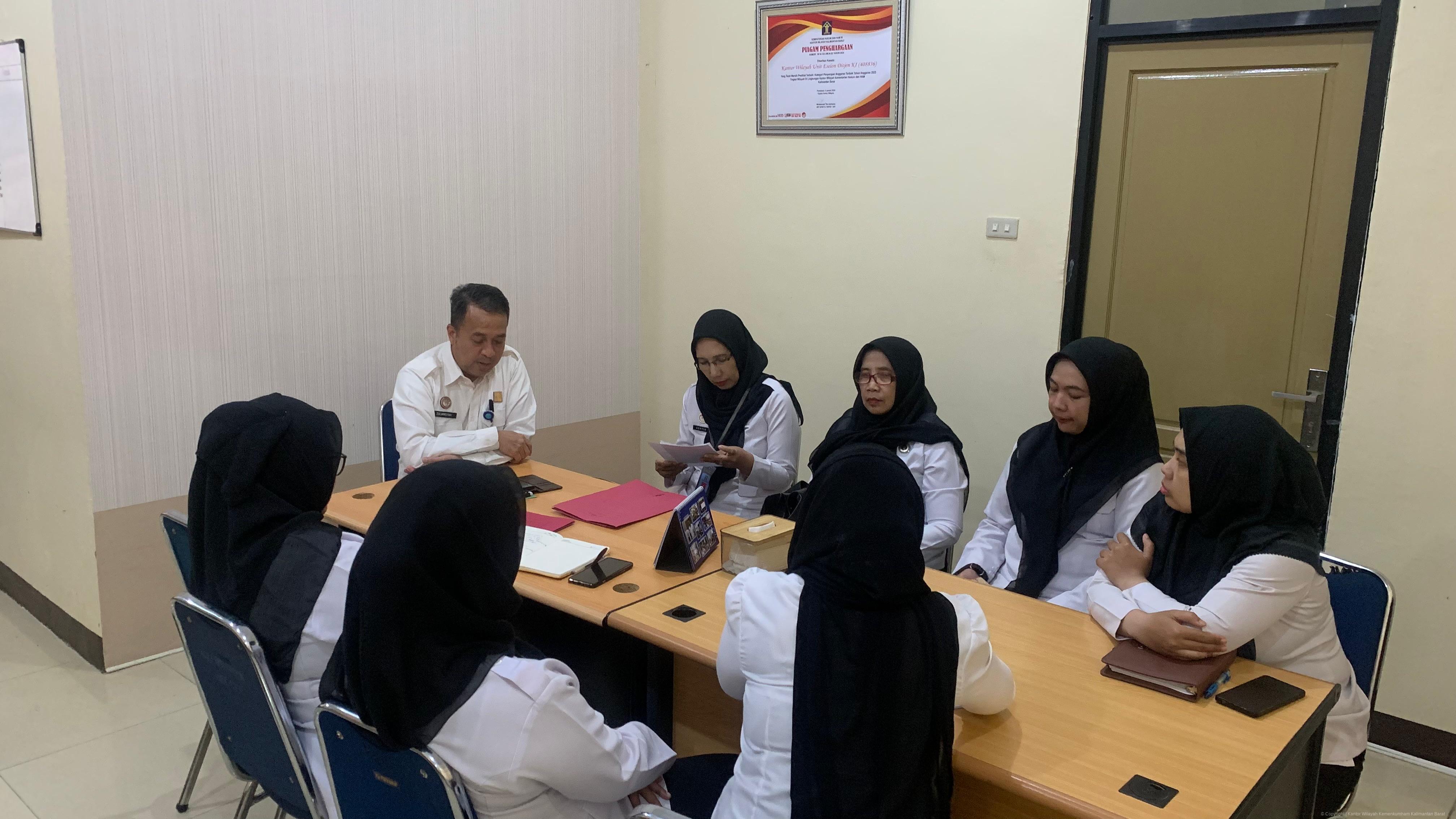 Rapat Kegiatan Penyuluh Hukum Tahun 2025 Bahas Pembentukan Posbankum dan Isu Prioritas