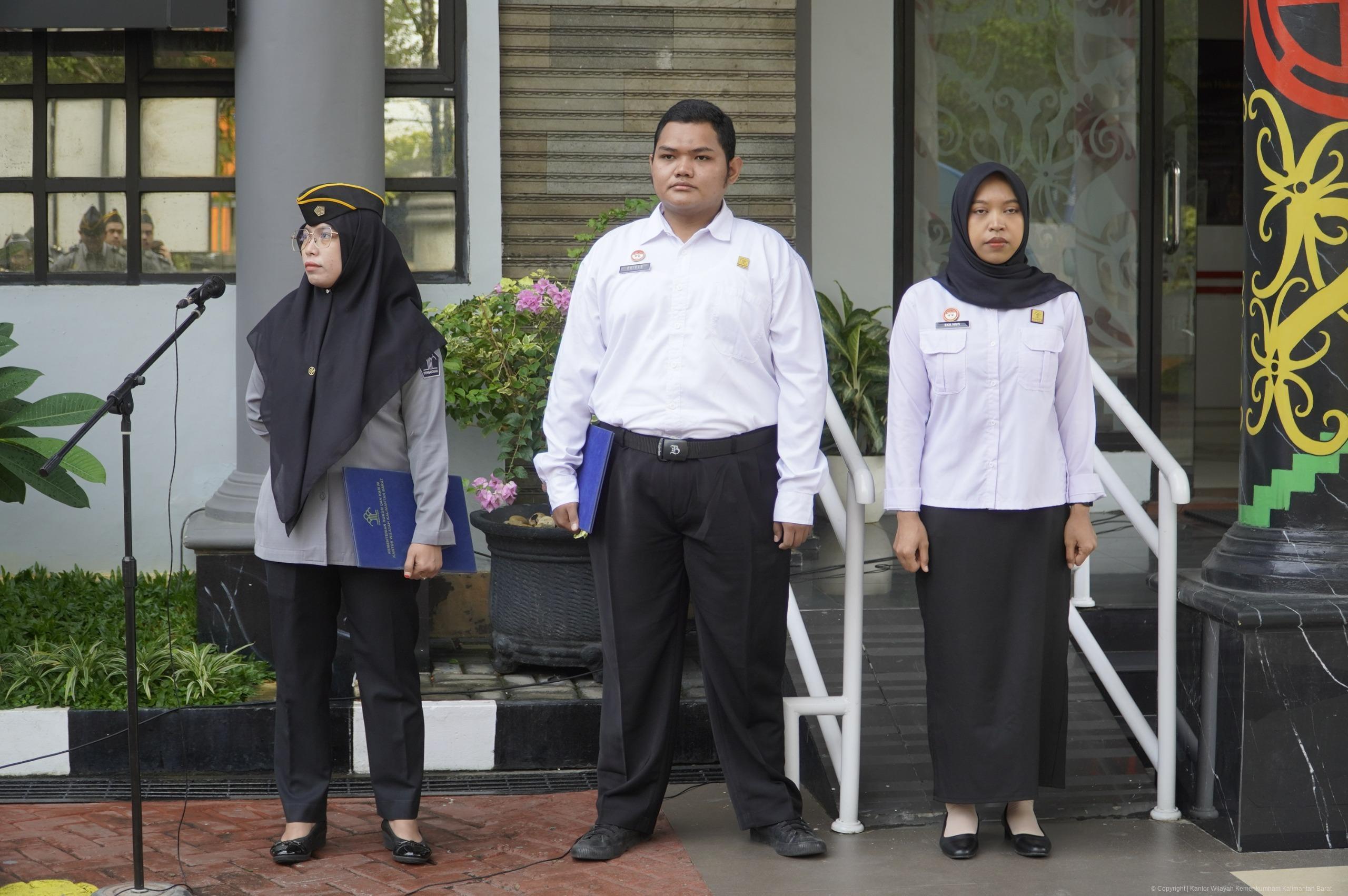 Tegaskan Komitmen Kinerja, Kakanwil Kemenkum Kalbar Pimpin Apel Pagi Serukan Evaluasi dan ...